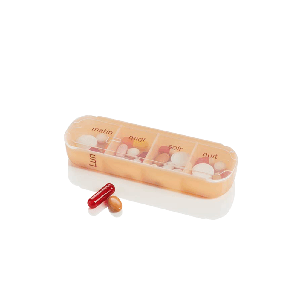 Pilbox® Maxi - Pilulier XXL, le grand pilulier pratique et discret