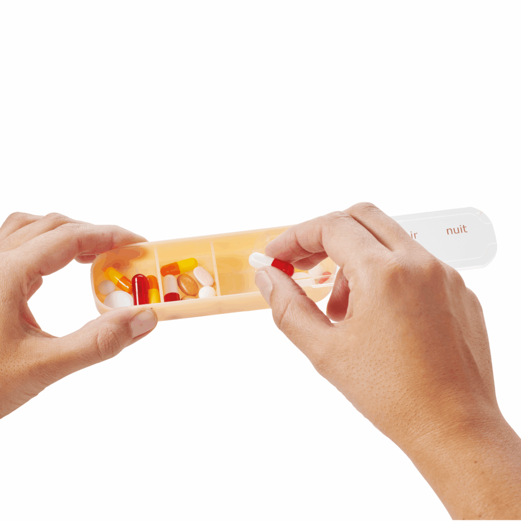 Pilbox® Maxi - Pilulier XXL, le grand pilulier pratique et discret